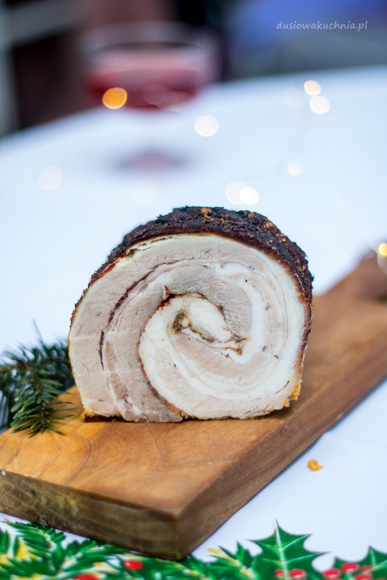 Pieczony boczek rolowany - DusiowaKuchnia.pl